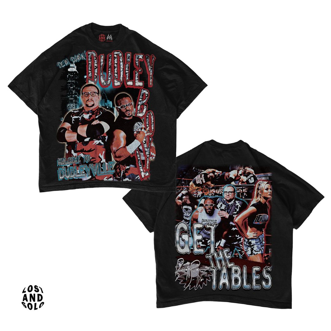 DUDLEY BOYZ 'HVYBOX' T-SHIRT – LOSTandSOLO